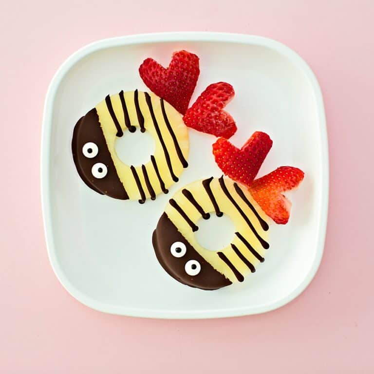 Valentine Bee Mine Fruit Snack For Kids