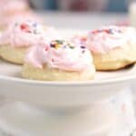 Soft Vanilla Cookies | Best Soft Baked Frosted Sugar Cookie Recipe