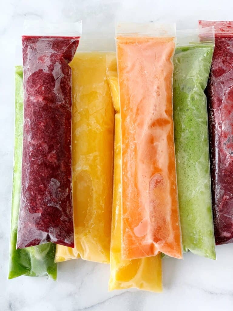 How to Make Fruit and Vegetable Popsicles