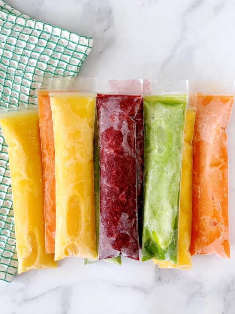 How to Make Fruit and Vegetable Popsicles