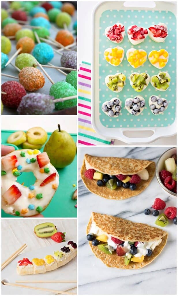 Fruit Ideas For Kids | 20 Fun & Colorful Rainbow Snacks