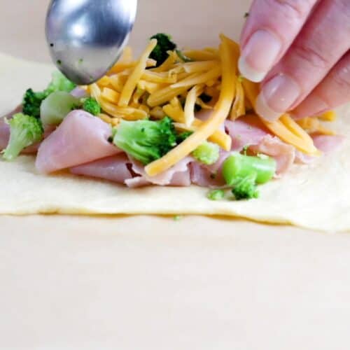 Ham and Broccoli Cheddar Cheese Bombs