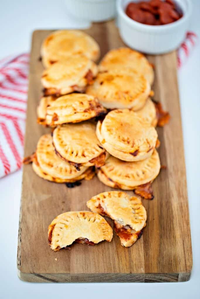 Mini Pizza Pies | Handmade Pie Crust Snacks