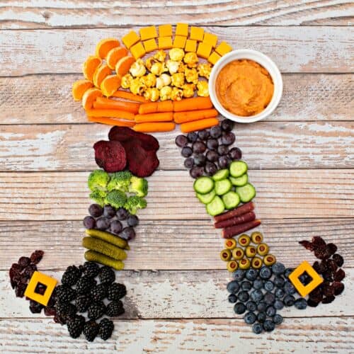 Halloween Witch Fruit and Veggie Snack Tray