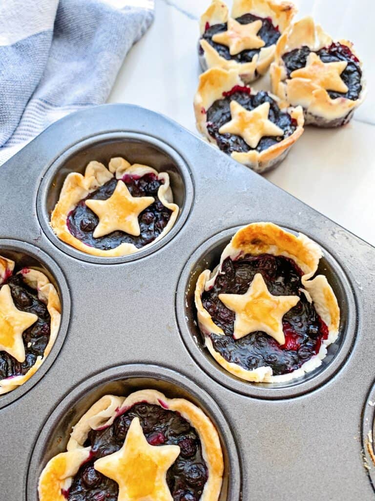 Mini Berry Star Pies