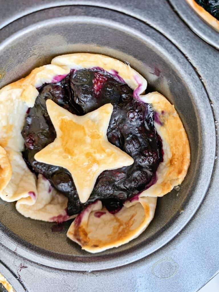 Mini Berry Star Pies