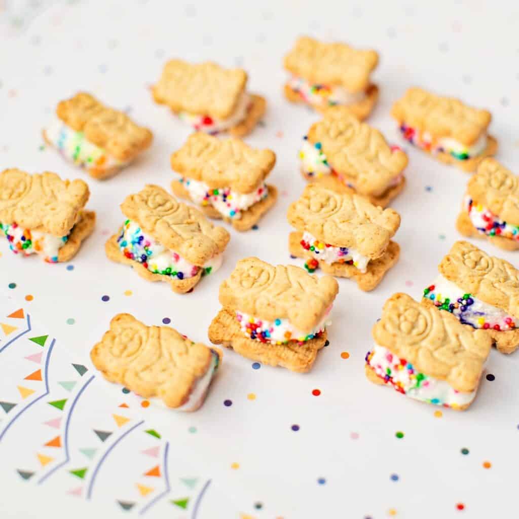 Teddy Bear Graham Ice Cream Sandwiches