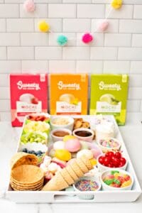 Mochi Ice Cream Sundae Bar