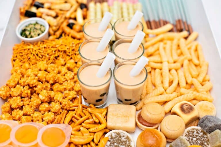 Asian Snacks Charcuterie Board - Best Chinese New Year Snacks