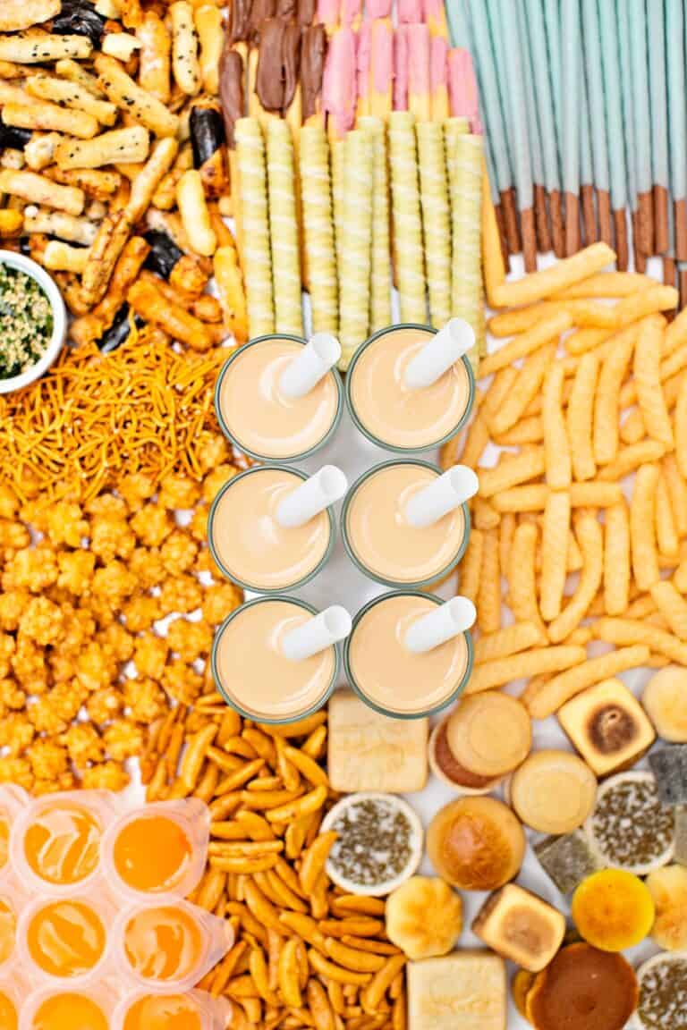 Asian Snacks Charcuterie Board - Best Chinese New Year Snacks