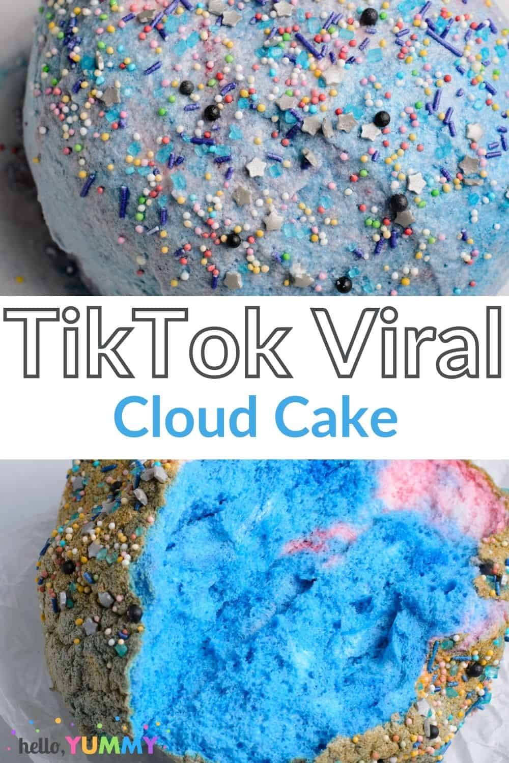 TikTok Cloud Bread Recipe - A Magical Rainbow Twist