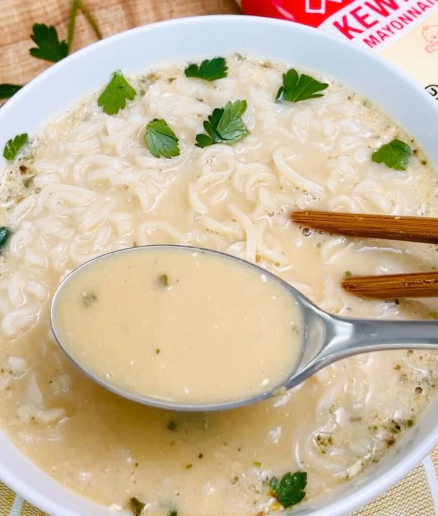 Mayo Ramen Noodle Hack - How to Make Instant Creamy Ramen