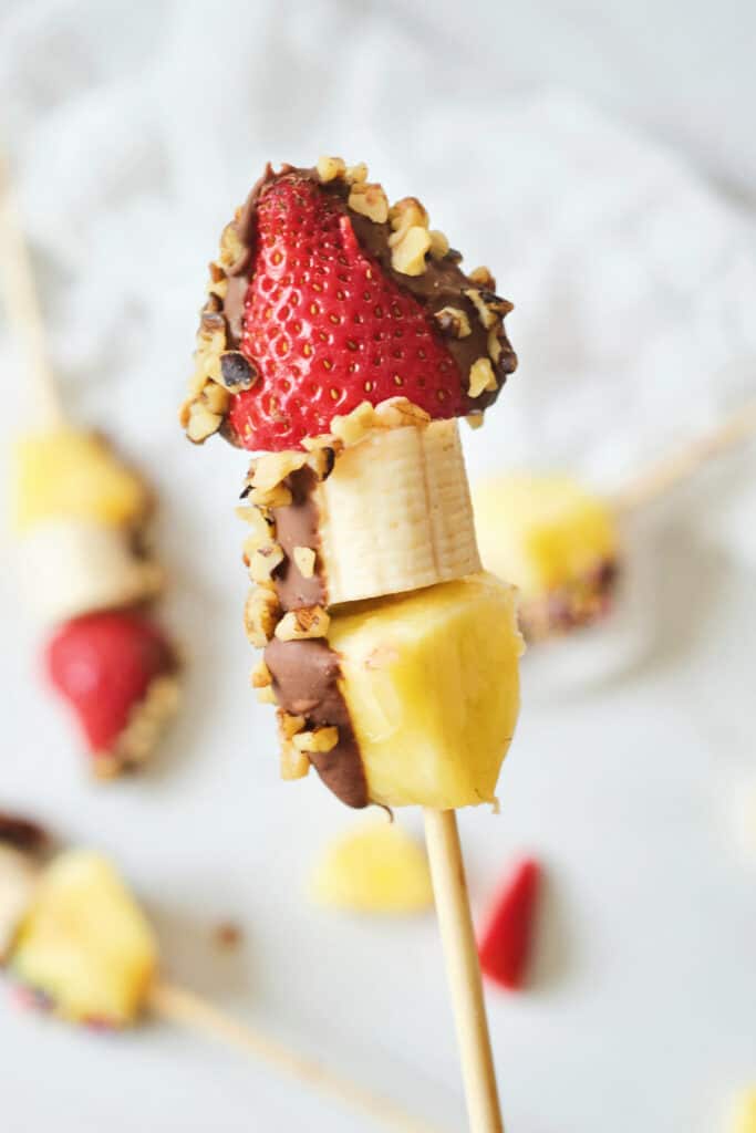 Banana Split on a Stick