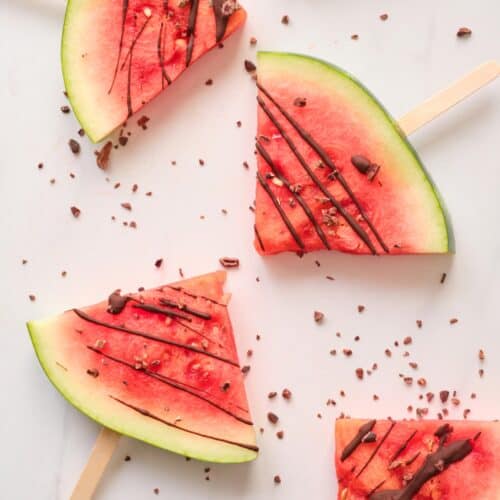 Watermelon Popsicles - Easy Healthy Fruit Treat for Kids