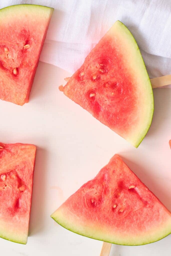 Watermelon Popsicles - Easy Healthy Fruit Treat for Kids