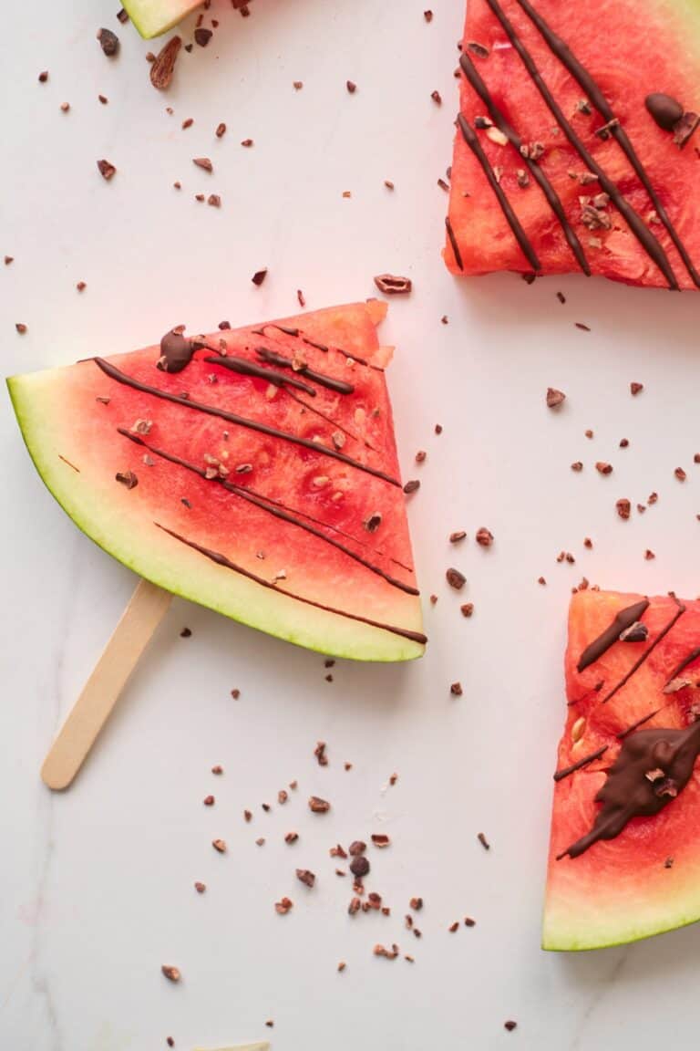 Watermelon Popsicles - Easy Healthy Fruit Treat for Kids