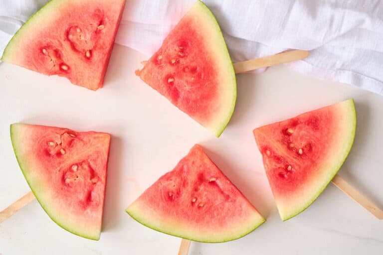 Watermelon Popsicles - Easy Healthy Fruit Treat for Kids