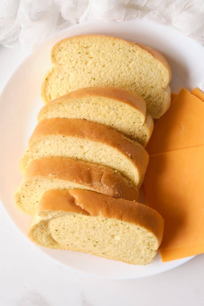 Garlic Bread Grilled Cheese - The Perfect Sandwich Hack