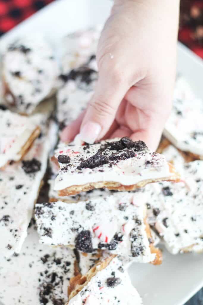 The Best Peppermint White Chocolate Christmas Crack Recipe