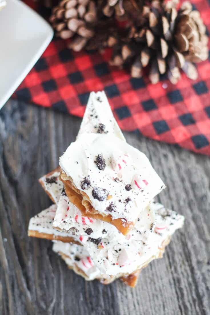 The Best Peppermint White Chocolate Christmas Crack Recipe