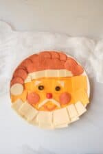 Easy Santa Christmas Cheese Board