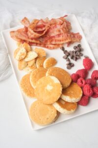 Rudolph Reindeer Christmas Pancakes - Christmas Morning Breakfast