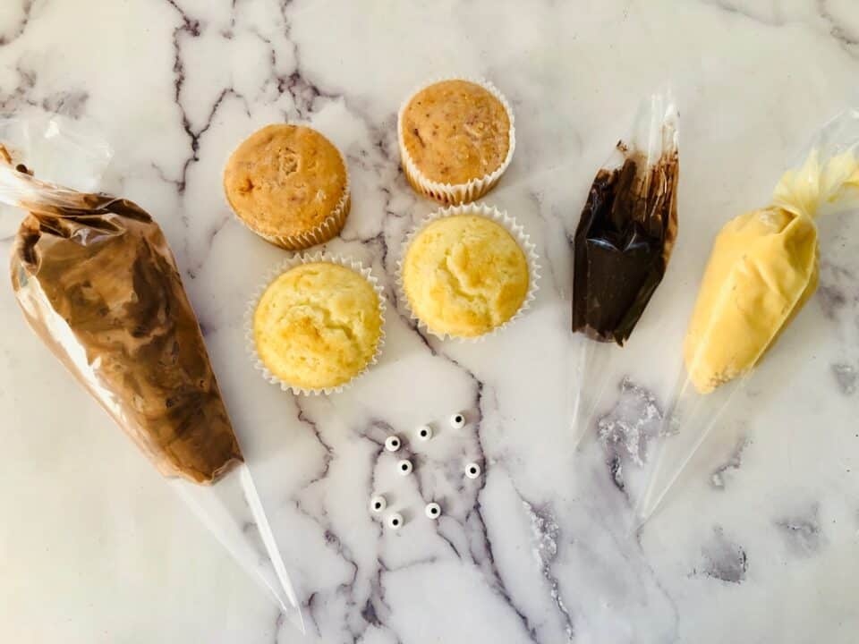 Easy Hedgehog Cupcakes