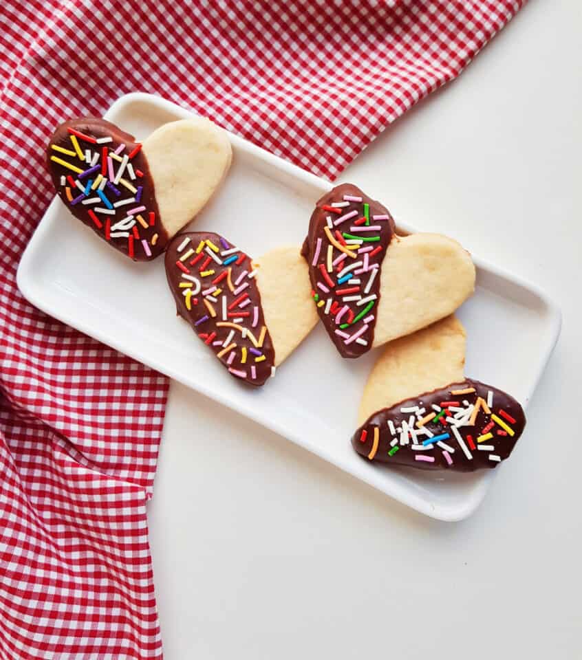 These Heart Shaped Cookies Make A Cute Valentine Treat!