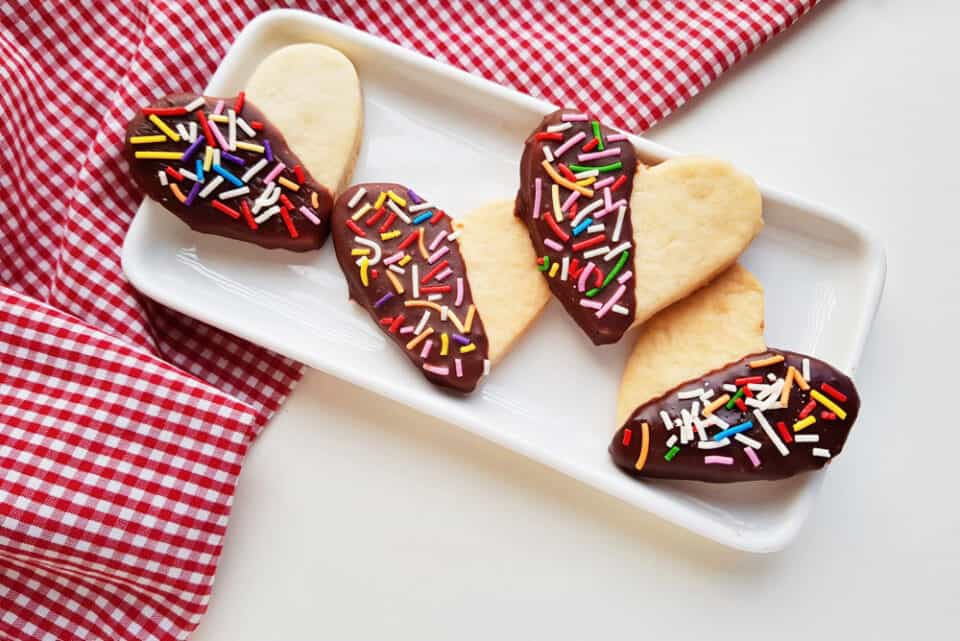These Heart Shaped Cookies Make A Cute Valentine Treat!