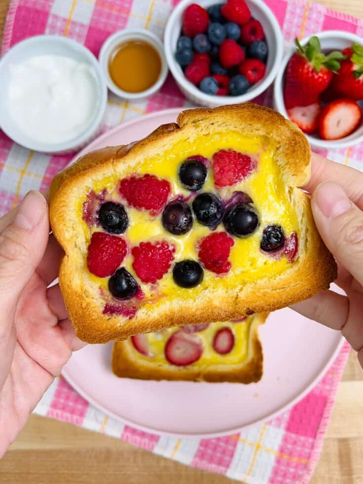 How To Make The Viral TikTok Yogurt Custard Toast