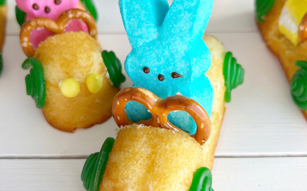 How To Make This Cute Easter Peeps Race Car Treat