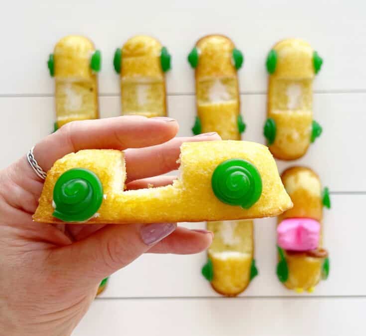 How To Make This Cute Easter Peeps Race Car Treat