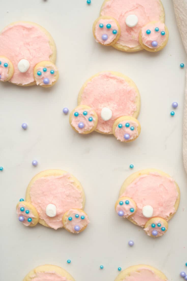 How To Make Adorable Bunny Butt Cookies