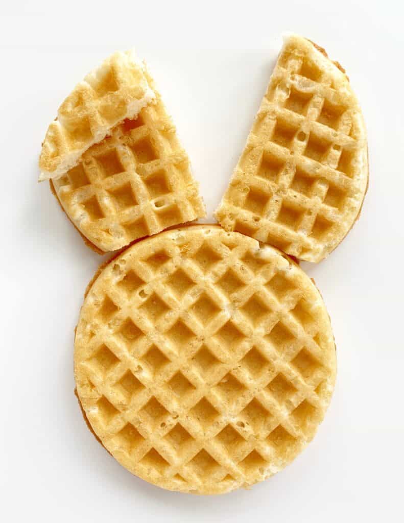 Make These Easter Bunny Waffles For A Cute Spring Breakfast