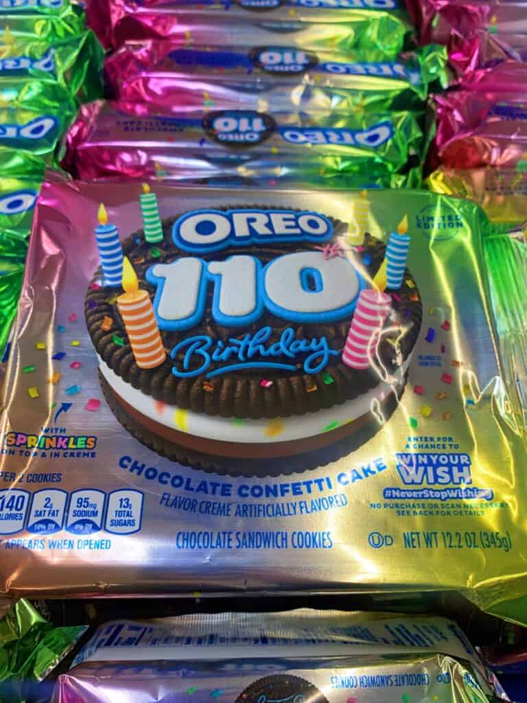 Oreo Turns 110 And Celebrates With Chocolate Confetti Cake Flavor