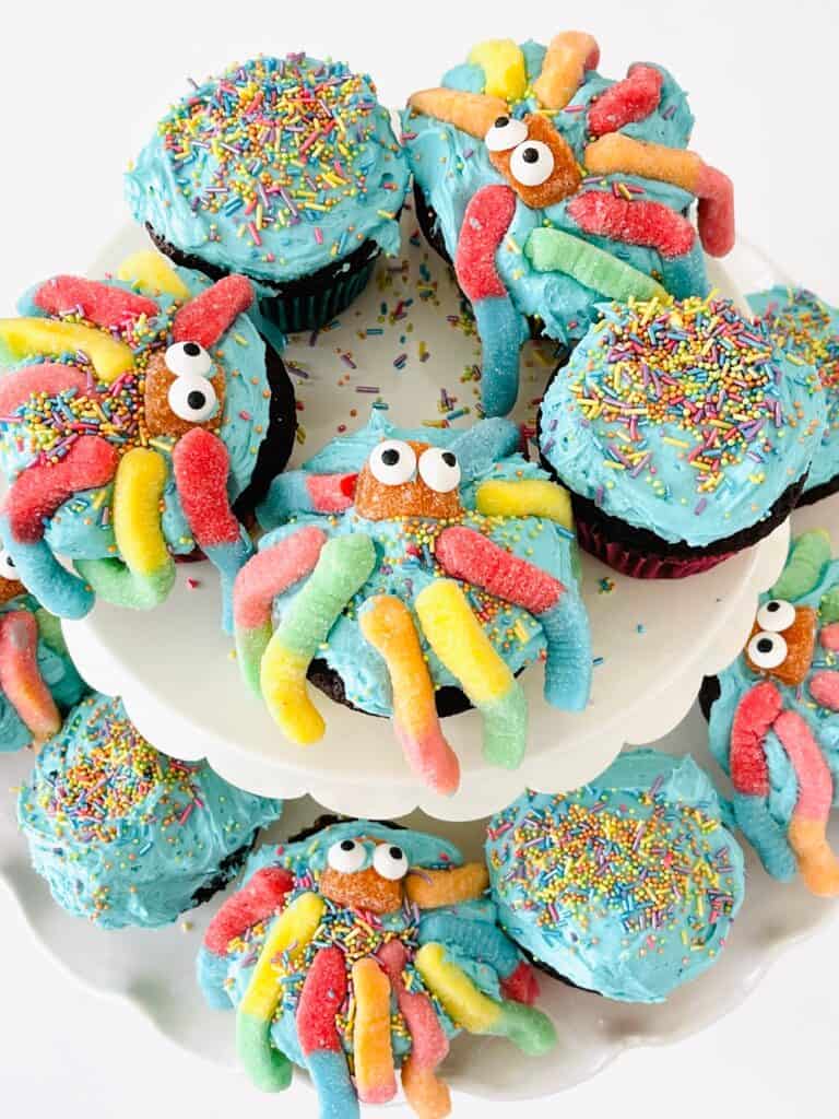 How to Make Easy Octopus Cupcakes