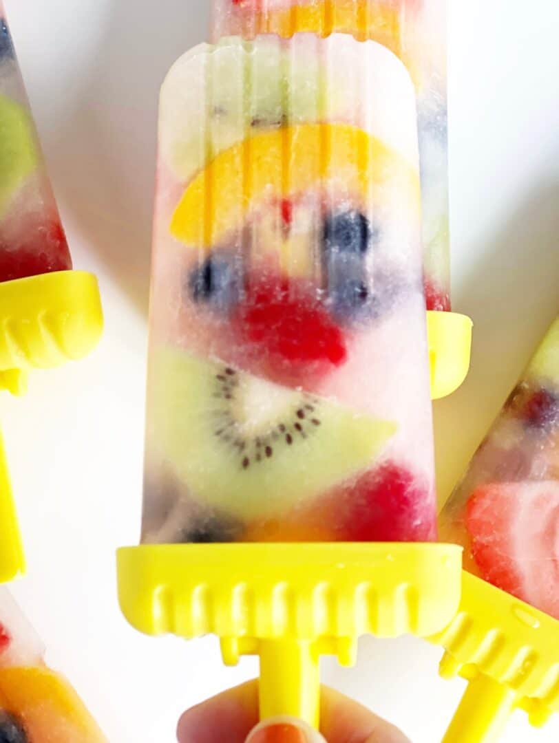 These Fresh Fruit Popsicles Are The Perfect Healthy Summer Treat