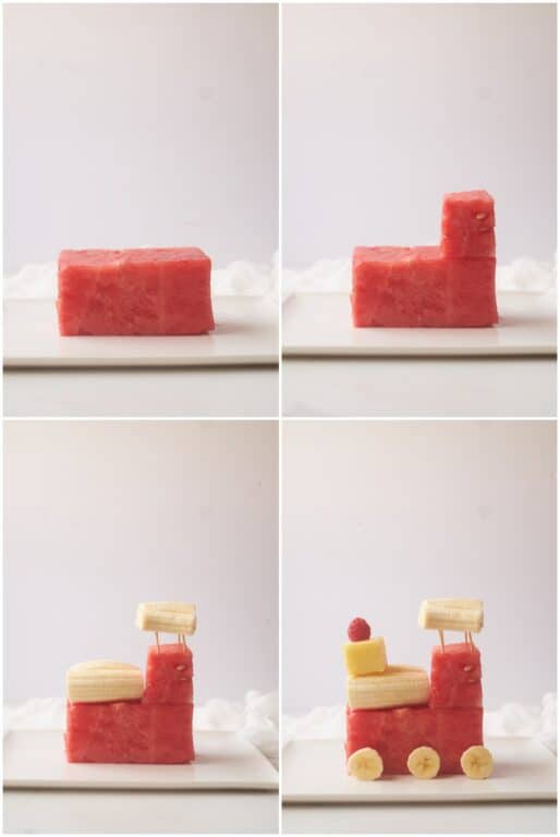 This Fruit Train Is An Easy And Fun Kid Snack!