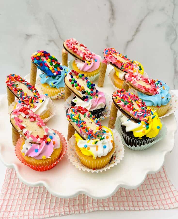 How To Make Shoe Cupcakes