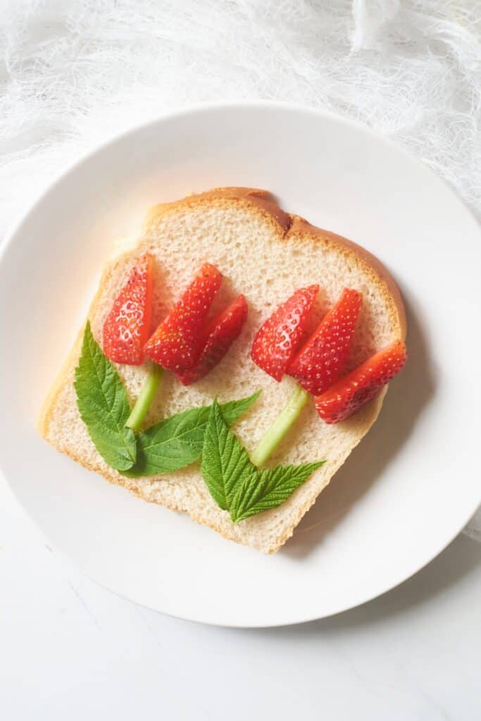 Tulip Strawberry Toast