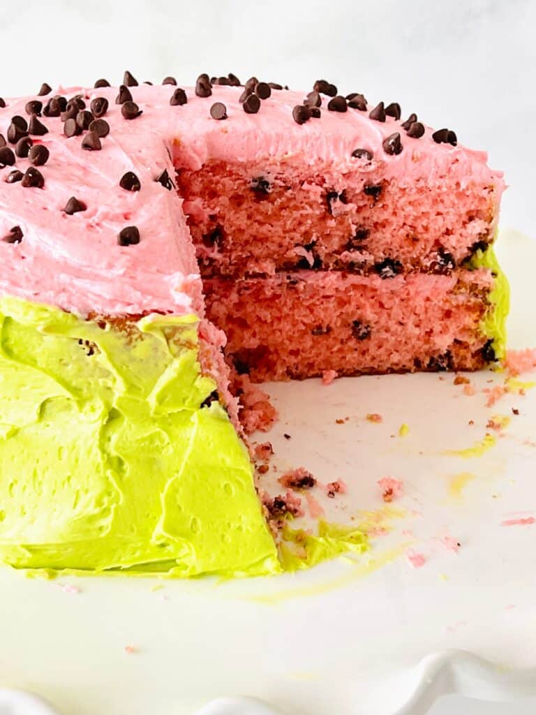 Easy Watermelon Cake Recipe