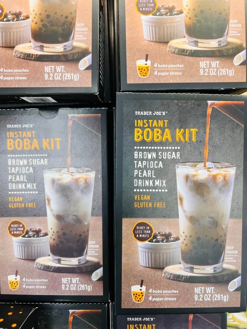 We Tried Trader Joe's New Instant Boba Kit And It Lives Up To The Hype