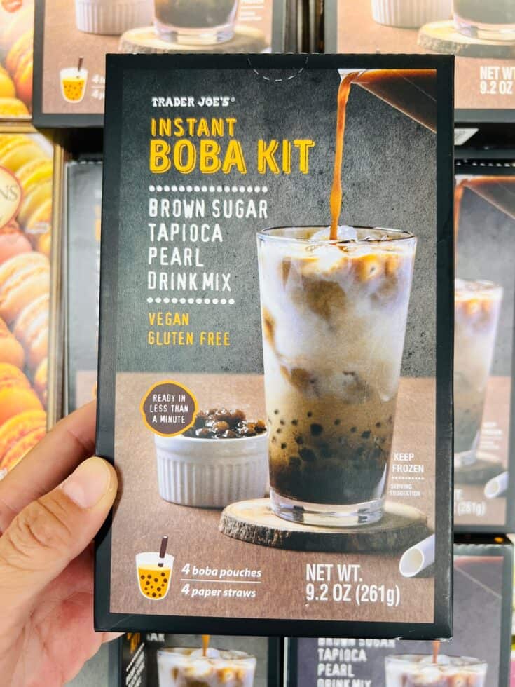 We Tried Trader Joe's New Instant Boba Kit And It Lives Up To The Hype