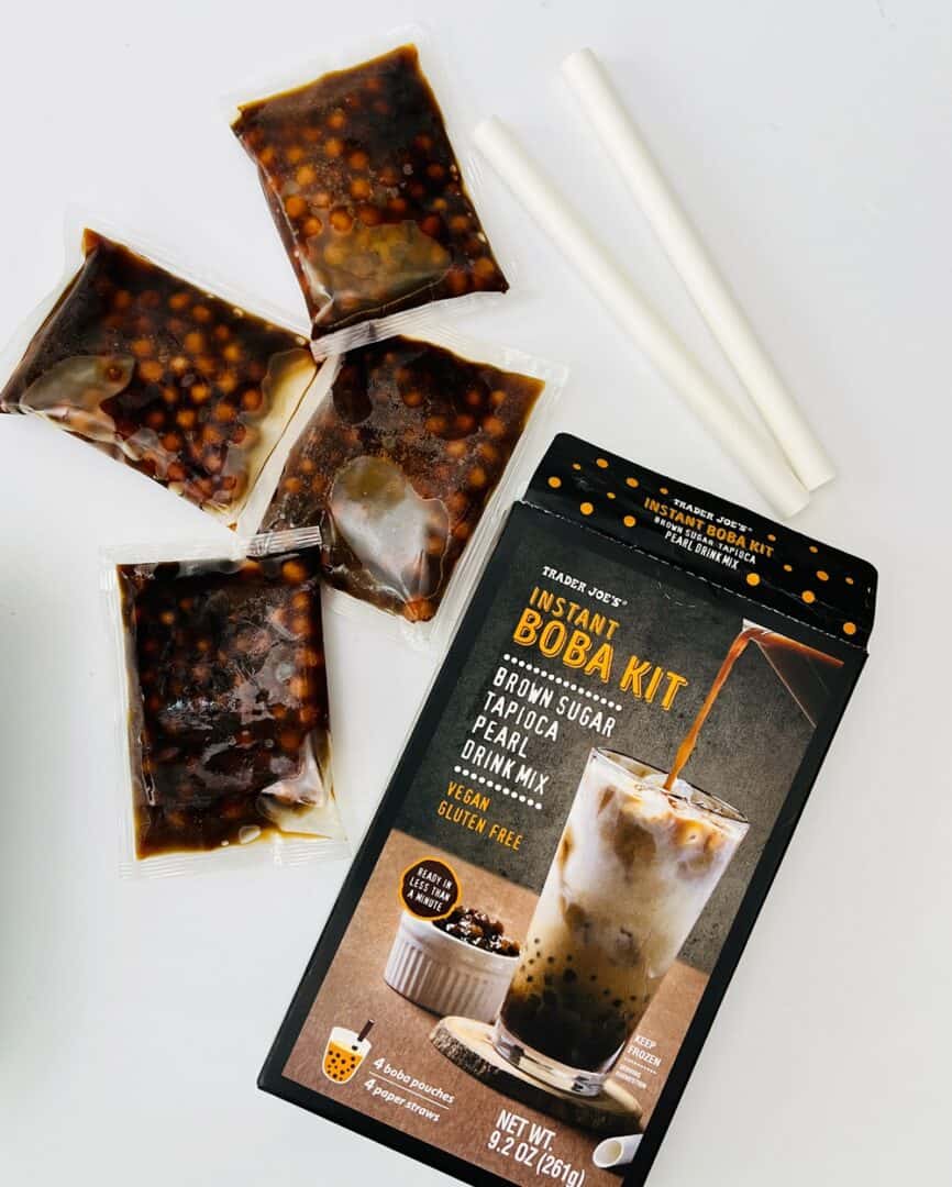 We Tried Trader Joe's New Instant Boba Kit And It Lives Up To The Hype