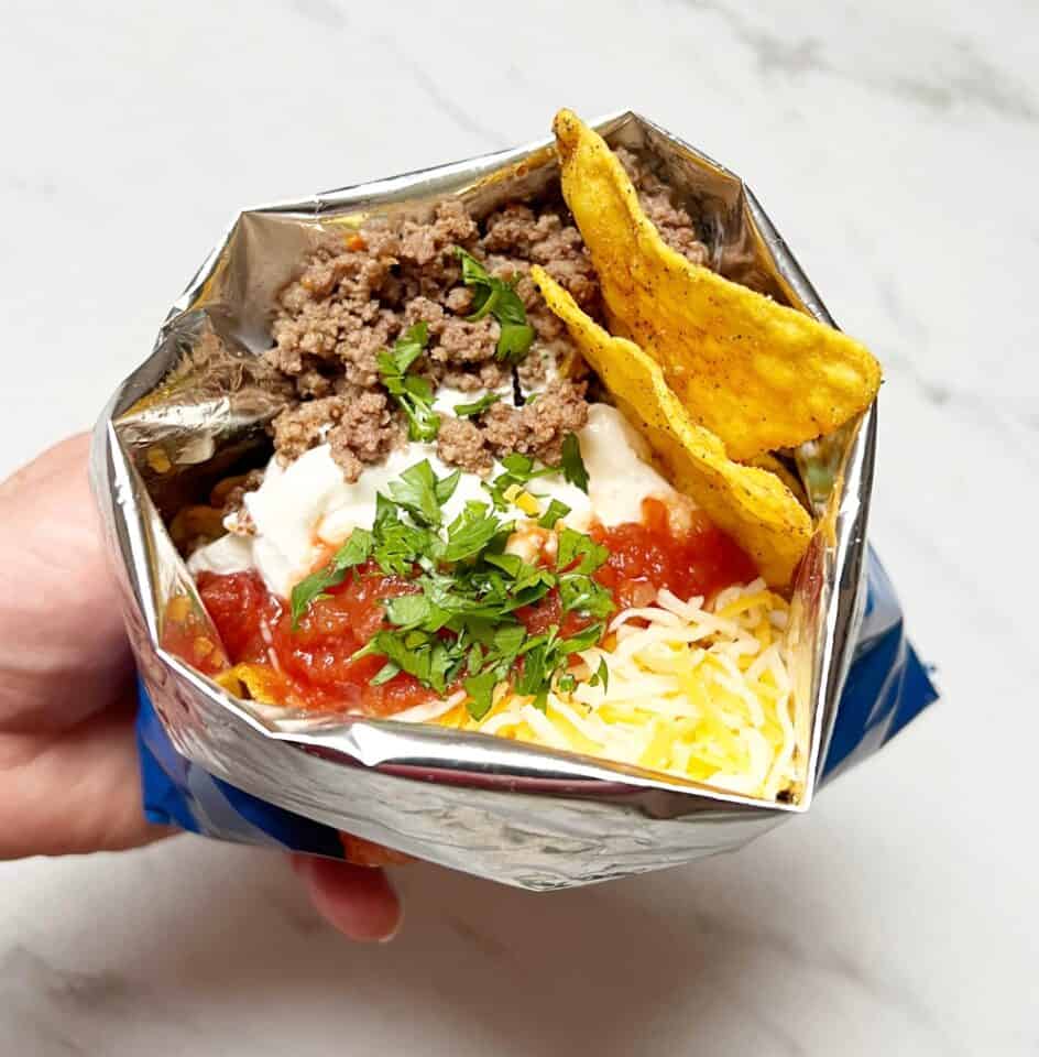 These Easy Walking Tacos Are the Perfect On-The-Go Meal!