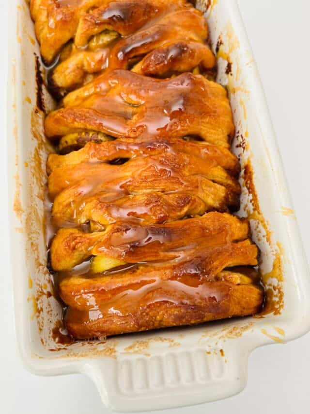 Apple Pull Apart Bread With Biscuits