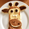 Pancake Giraffe Food Art