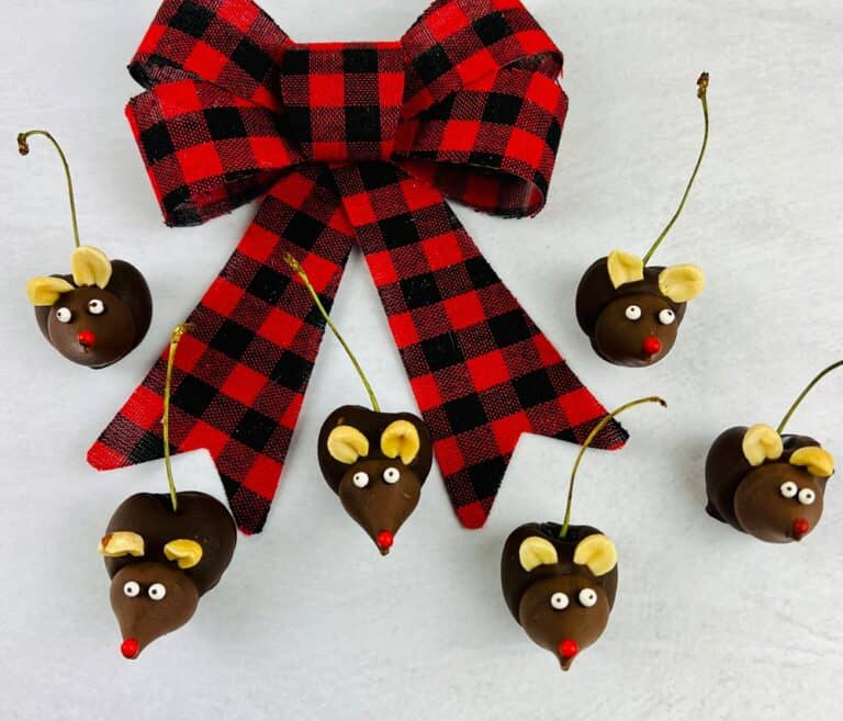 How to Make Chocolate Cherry Mice: The Cutest Chocolate Holiday Treat
