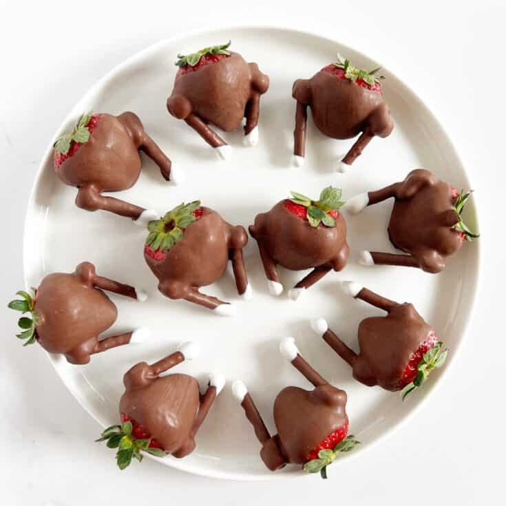 These Chocolate Strawberry Turkeys Are The Cutest Thanksgiving Treat