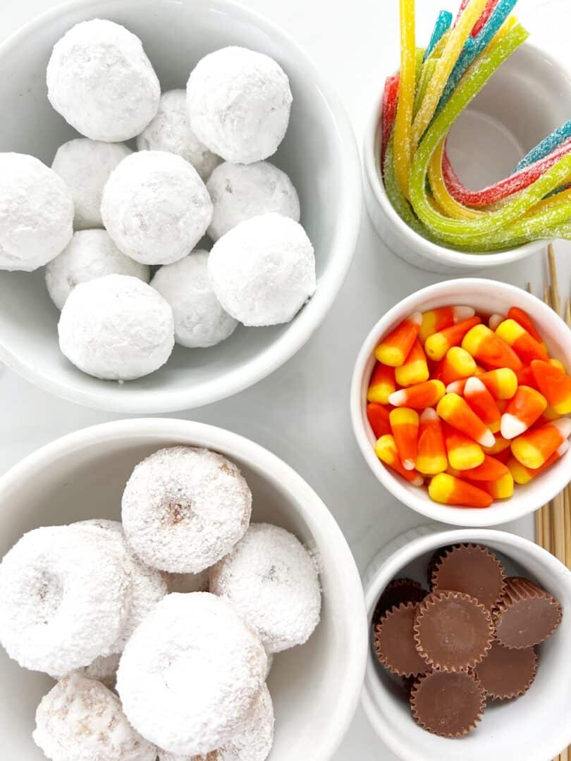 These Easy Adorable Snowman Donuts Are A Festive Treat